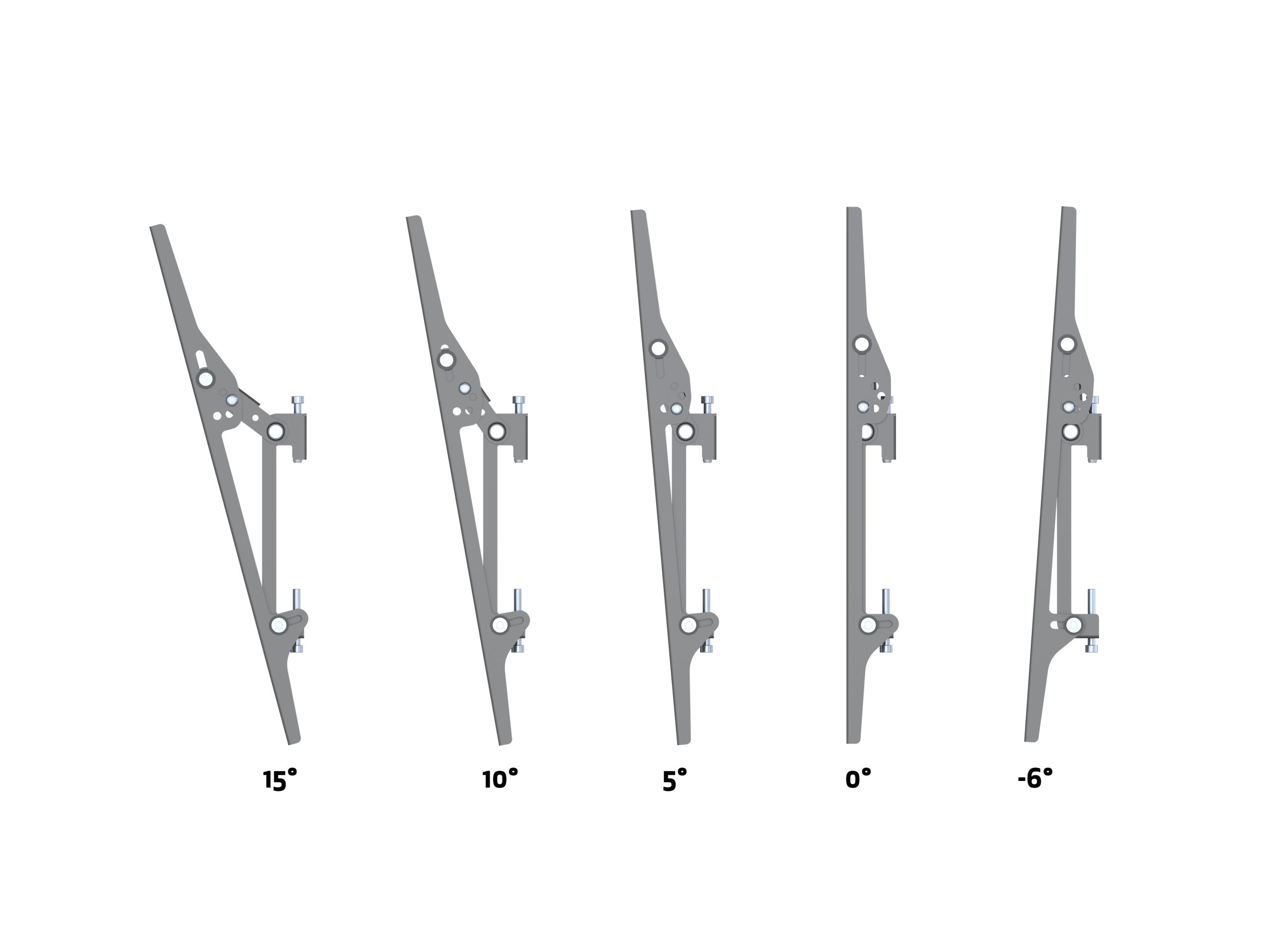 Tilt Arms 600mm Model: GKH-212 - Gecko TV Solutions